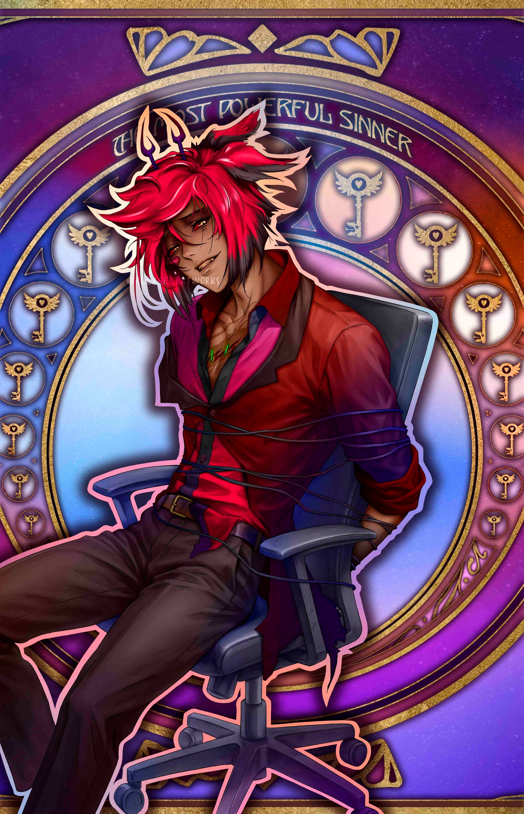 Alastor The Most Powerful Sinner – Alexael Artworks